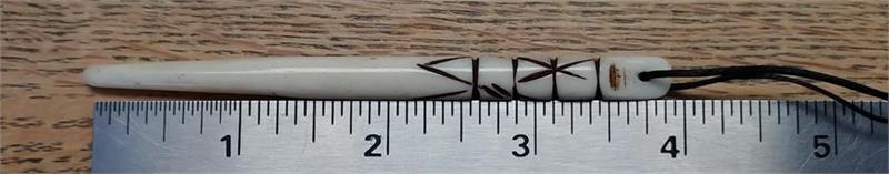 The Country Seat: Tool - Awl Carved Bone Small