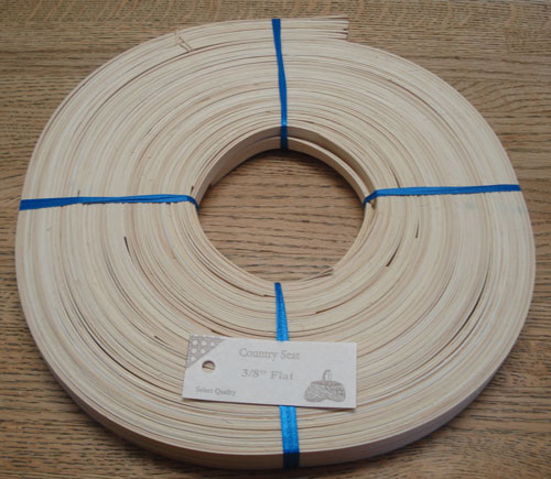 The Country Seat: Reed Flat Select Quality 3/8" wide one pound coil
