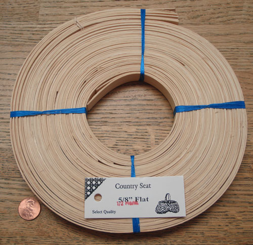 The Country Seat: Reed Flat Select Quality 5/8" wide half pound coil