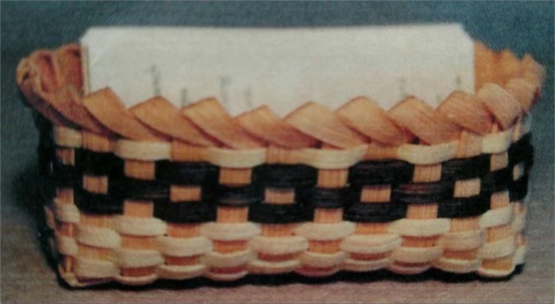 The Country Seat: Pattern - Business Card Basket by Wagner