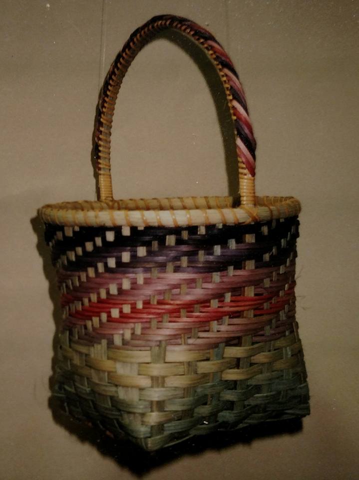 The Country Seat: Pattern - Square Flared Twill Basket by Moore